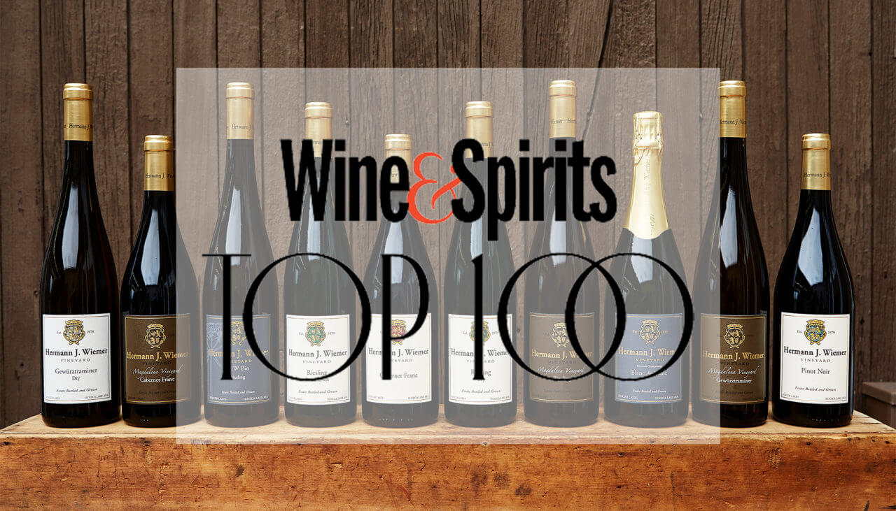 Wine & Spirits Magazine Top 100 Winery of 2021 | Hermann J. Wiemer Vineyard