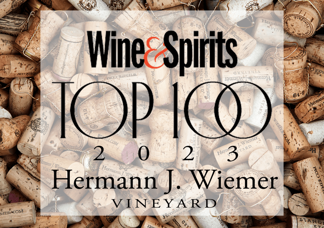 Named Wine & Spirits Top 100 Winery - Hermann J. Wiemer Vineyard